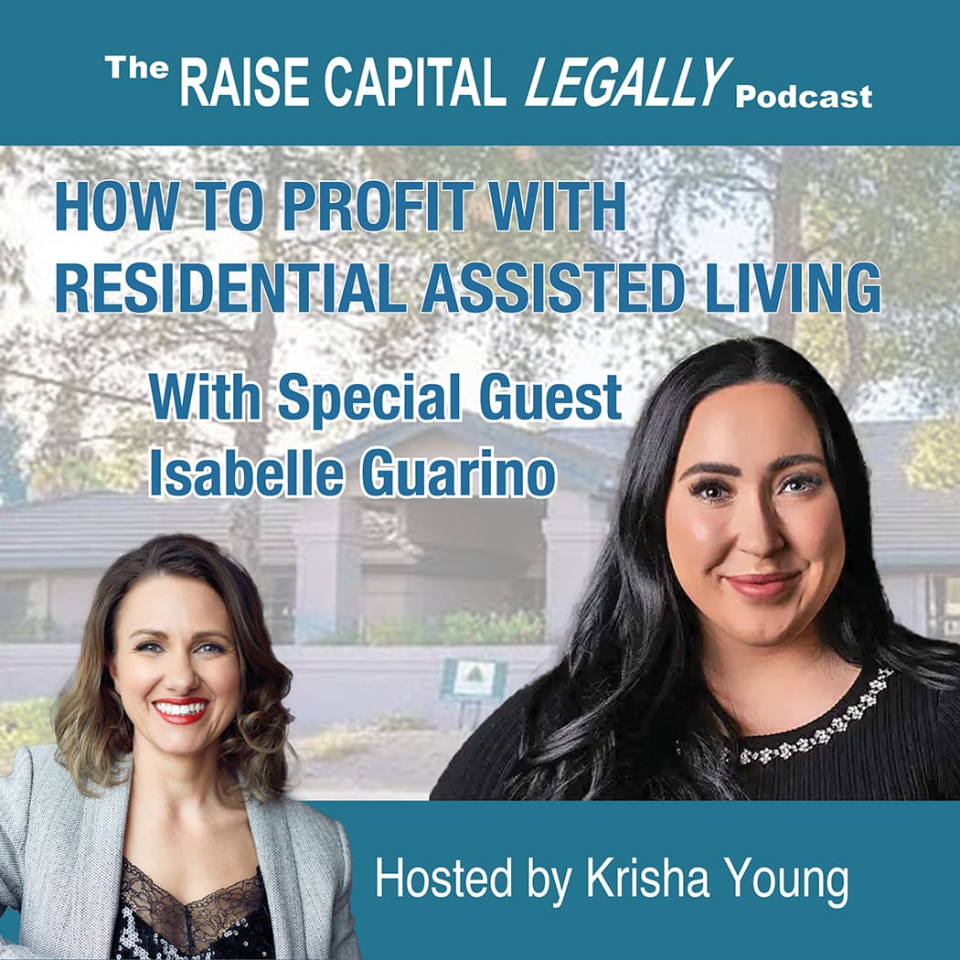 'How To Profit with Residential Assisted Living' With Isabelle Guarino ...